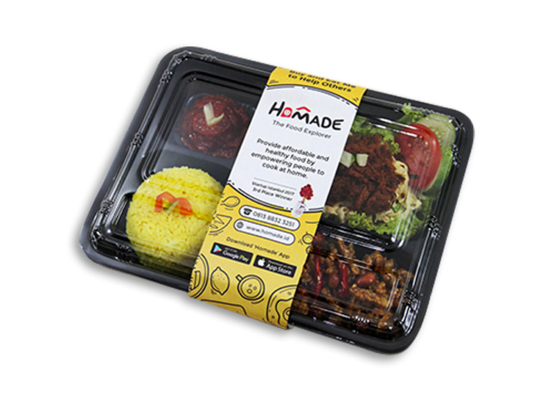 Homade: Catering harian tanpa langganan, masakan rumahan, hemat, enak ...
